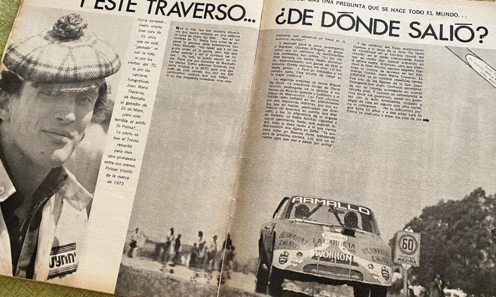 A medio siglo del primer triunfo de Traverso en el TC – Tuercas En Red